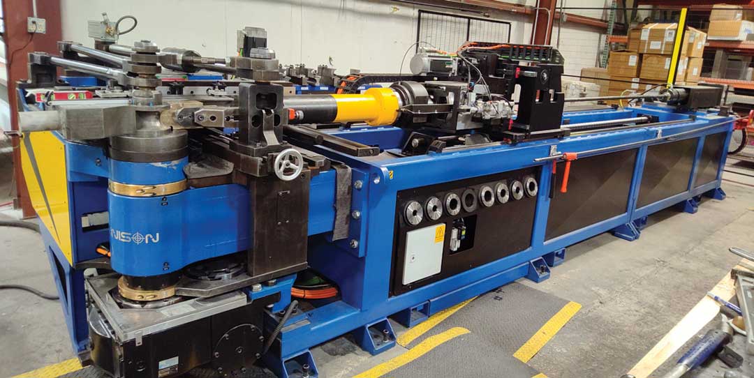 Wall Colmonoy Oklahoma City Acquires CNC Unison Tube Bender